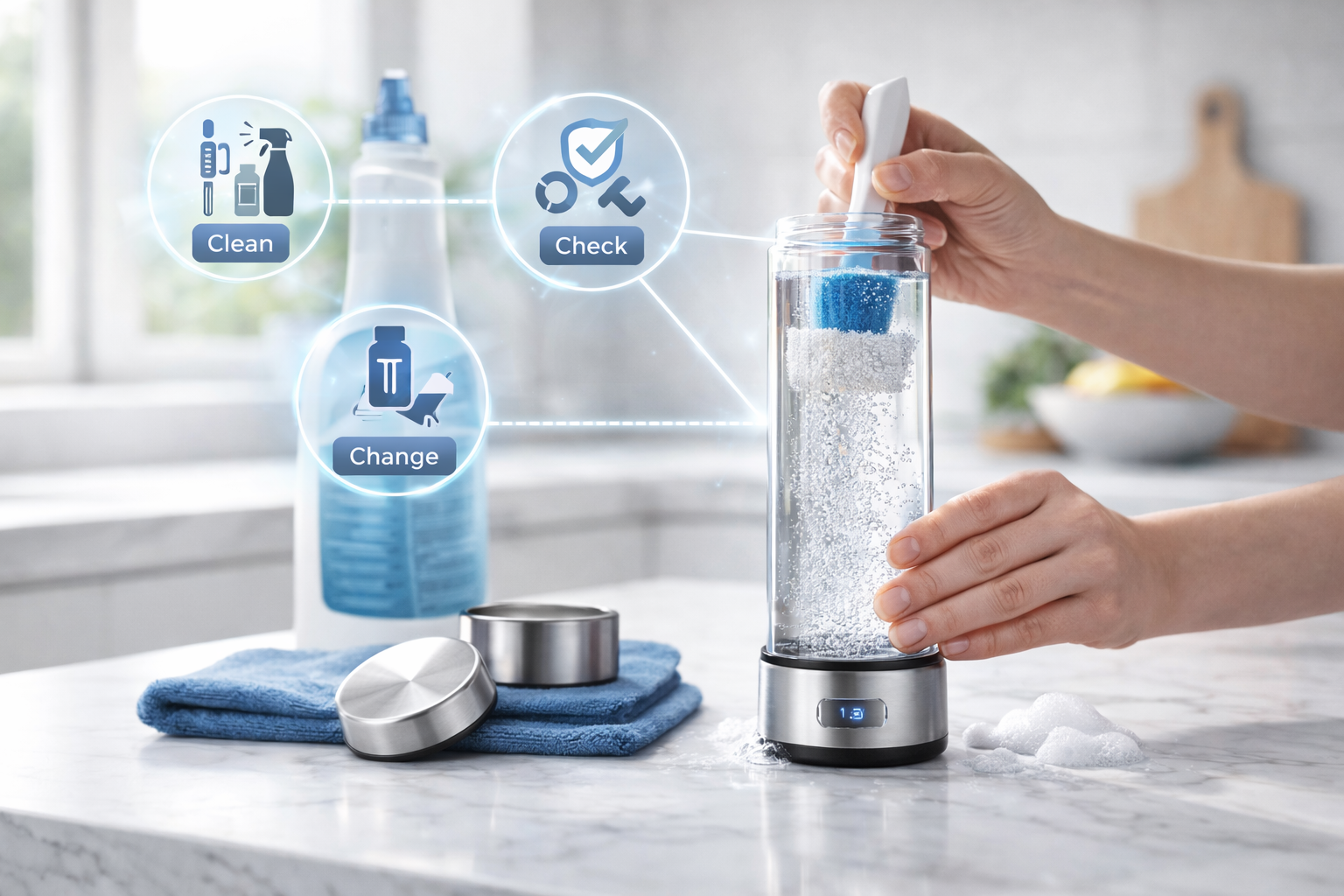 How to Maintain Your Hydrogen Water Bottle: Essential Tips for Longevity