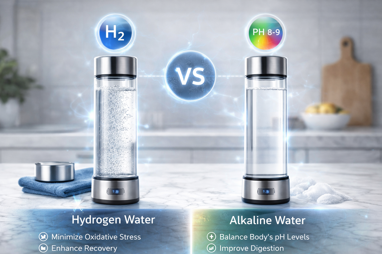 Hydrogen Water vs. Alkaline Water: Which Is Better for Your Health?
