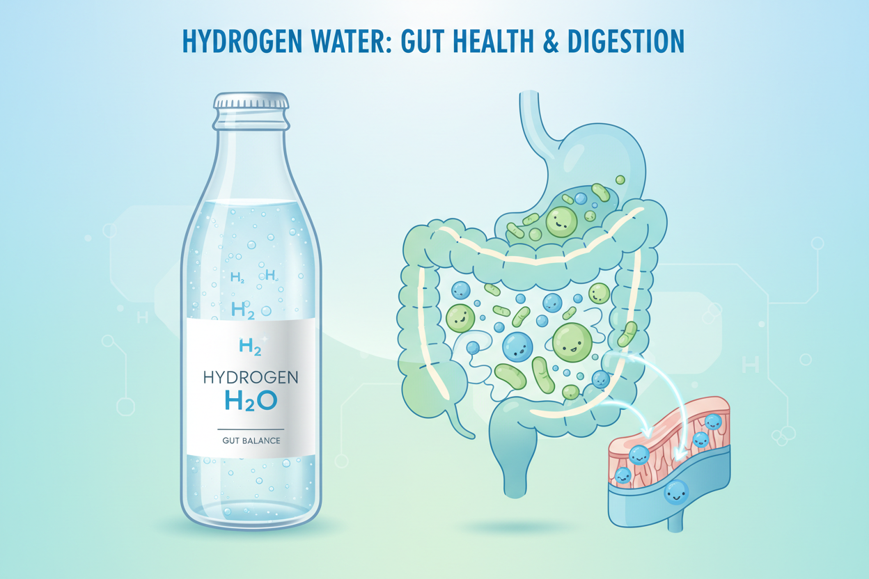 Hydrogen Water for Gut Health: How It Improves Digestion and Reduces ...